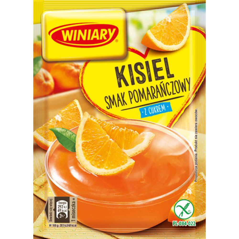 WINIARY ORANGE FLAVOURED SOFT JELLY WITH SUGAR 77G - Smakołyk - Polish ...