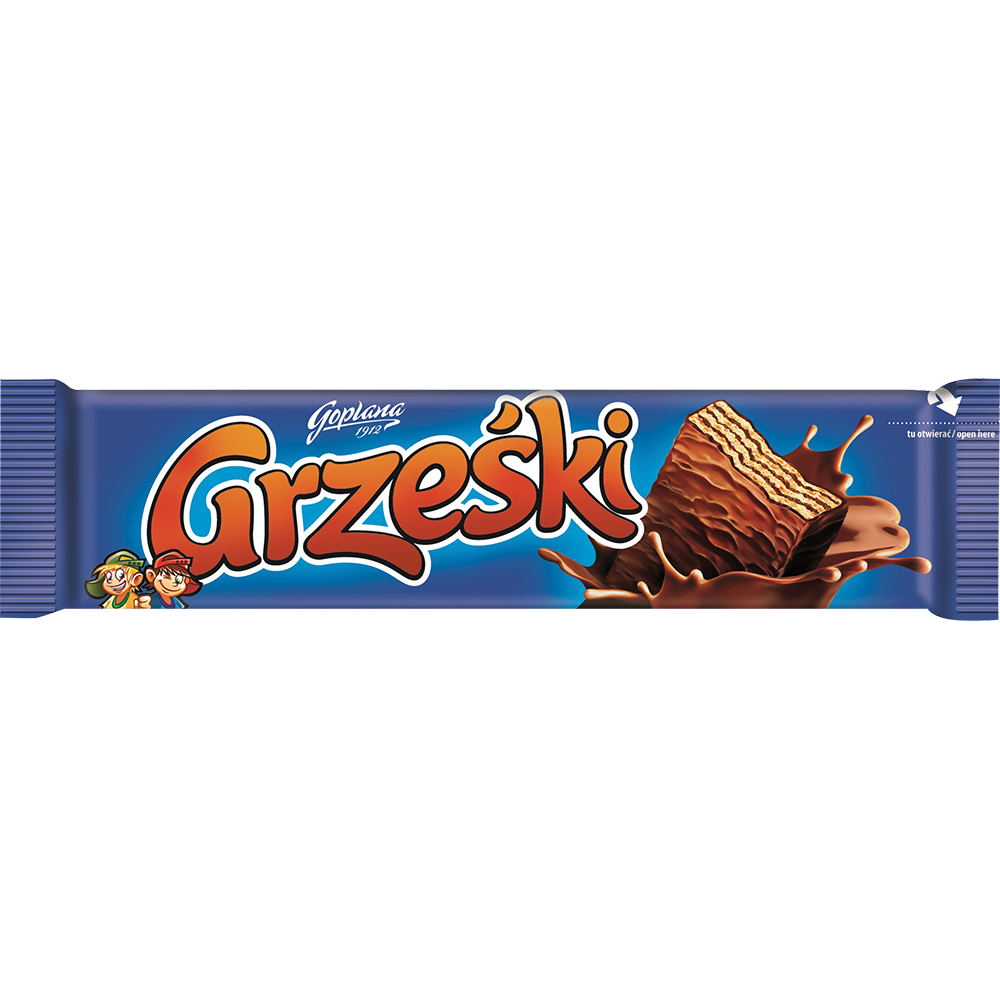 COLIAN GOPLANA GRZESKI WAFER BAR WITH COCOA CREAM CHOCOLATE- Smakołyk ...