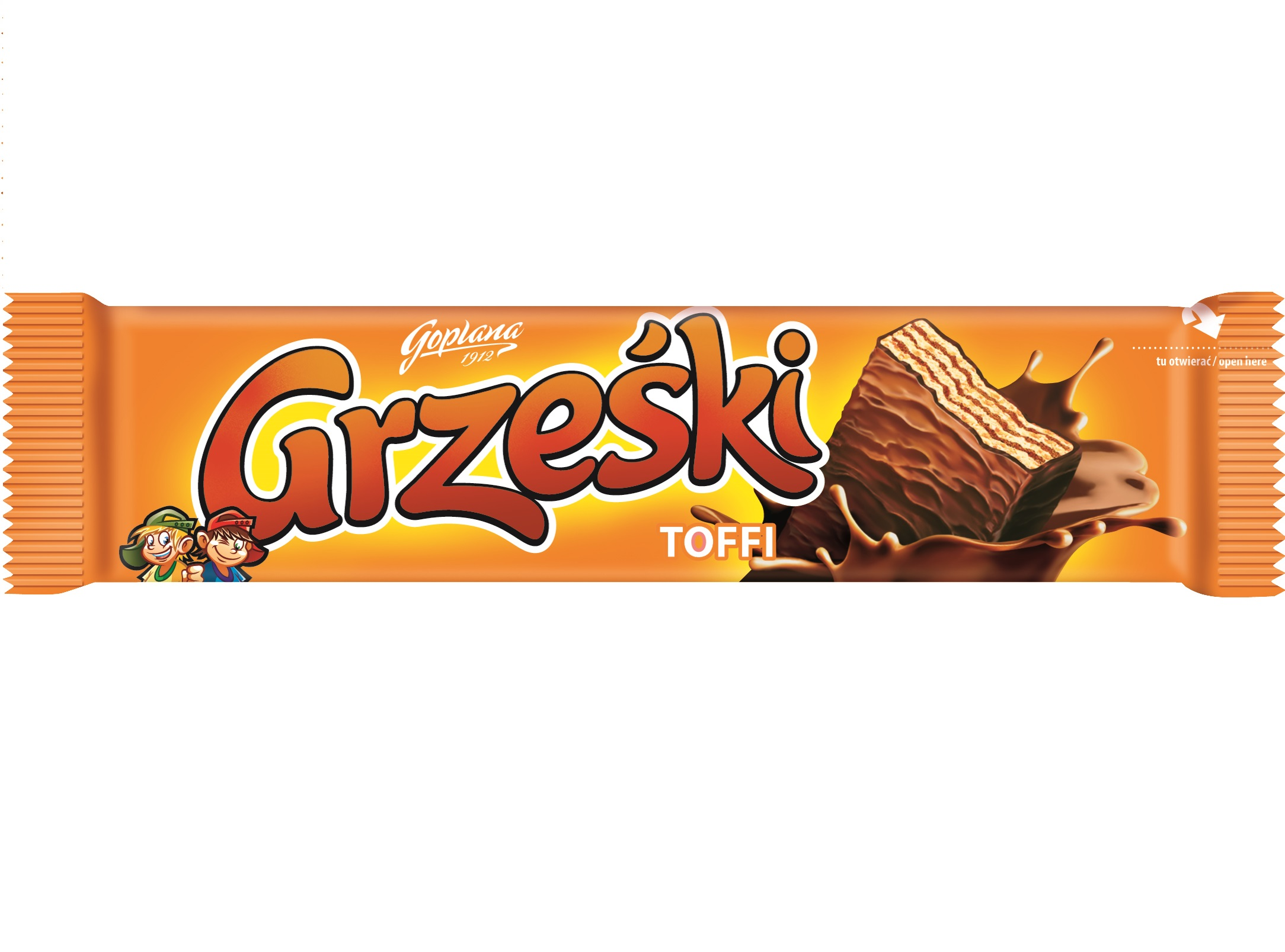 COLIAN GOPLANA GRZESKI WAFER BAR WITH TOFFEE FLAVOURED CREAM - Smakołyk ...