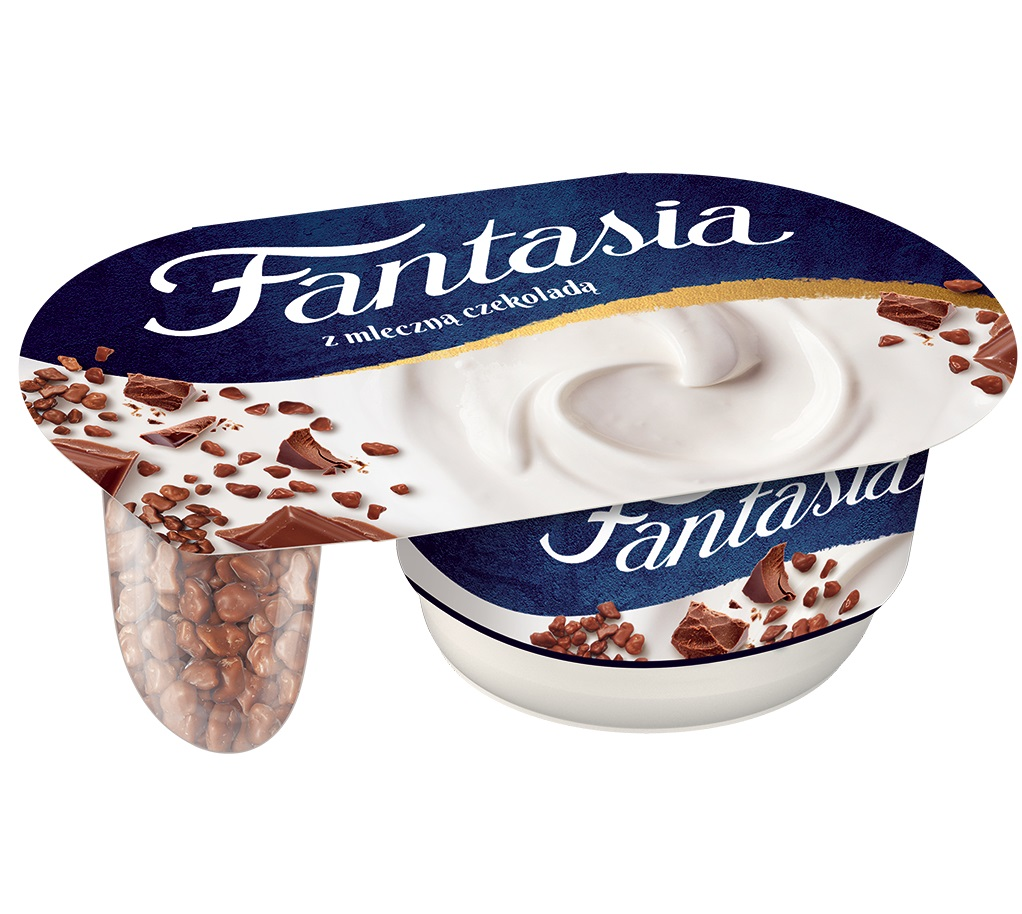 DANONE FANTASIA CREAMY YOGHURT WITH MILK CHOCOLATE 104G - Smakołyk ...