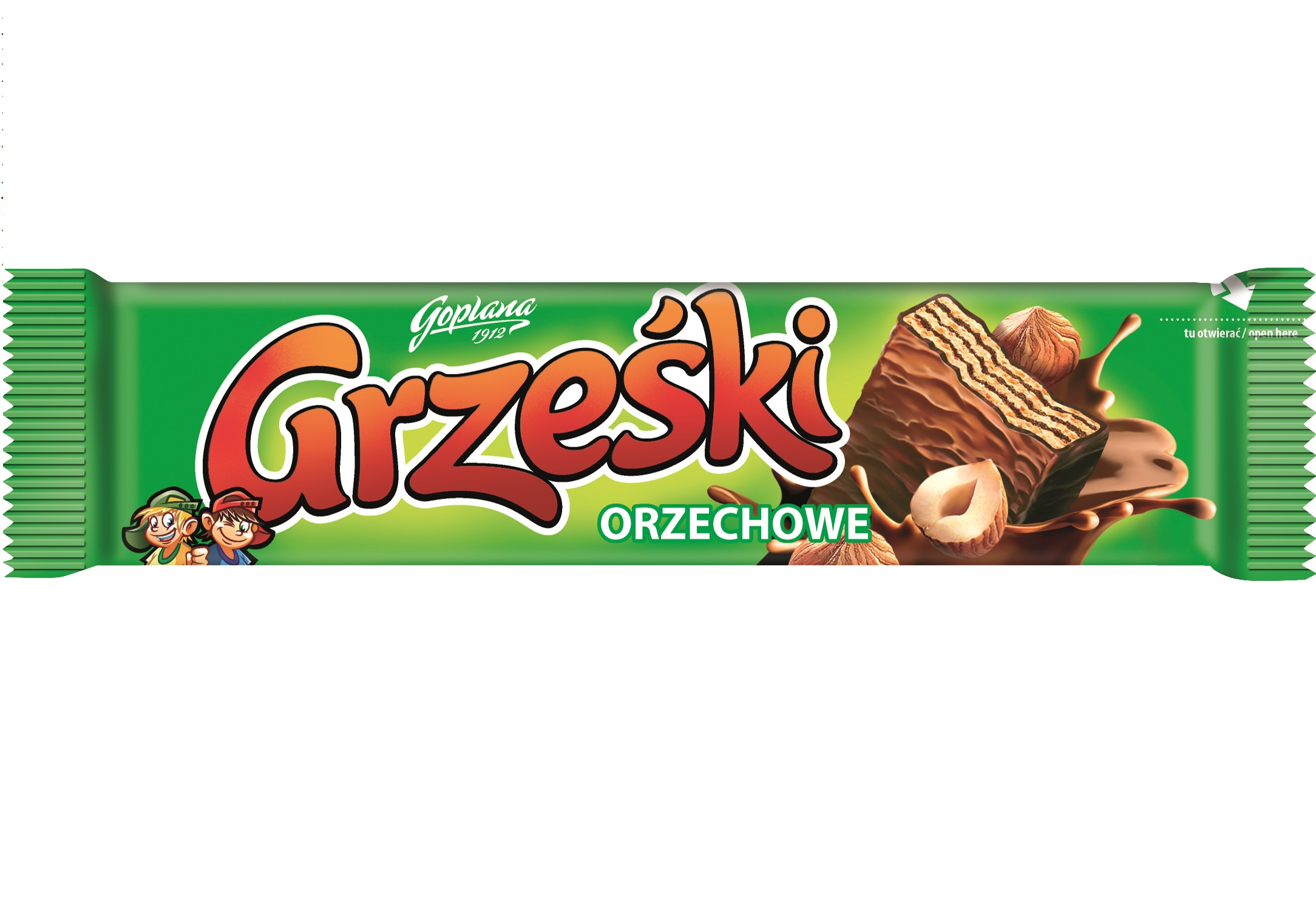 COLIAN GOPLANA GRZESKI HAZELNUT WAFER BAR WITH HAZELNUT CREA - Smakołyk ...