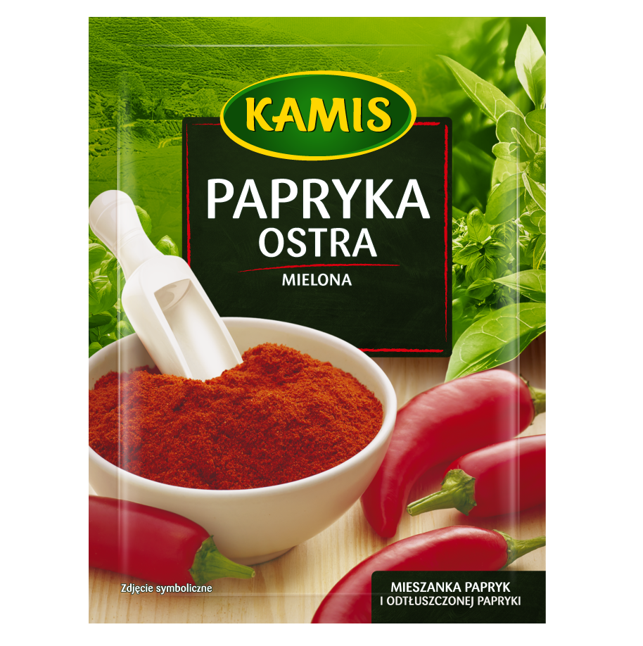 KAMIS GROUND HOT PAPRIKA 20G - Smakołyk - Polish grocery store in the UK