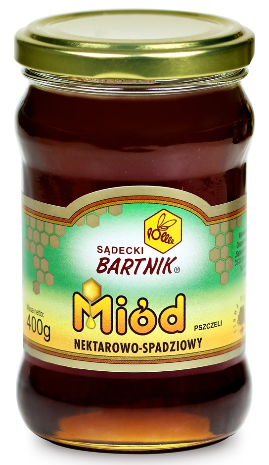 MIOD BARTNIK NEKTAROWO-SPADZIOWY 400G - Smakołyk