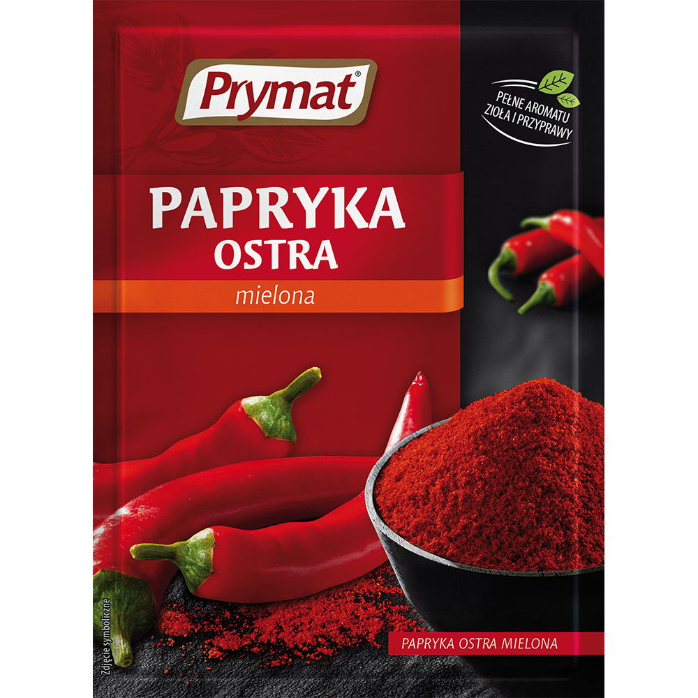 PRYMAT GROUND HOT PAPRIKA 20G - Smakołyk - Polish grocery store in the UK