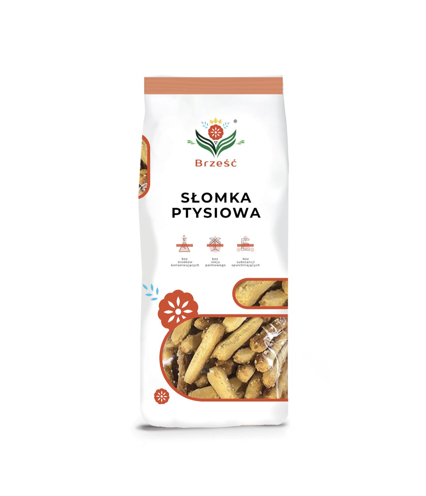 BRZESC CRUNCHY PUFF STRAW 125G - Smakołyk - Polish grocery store in the UK