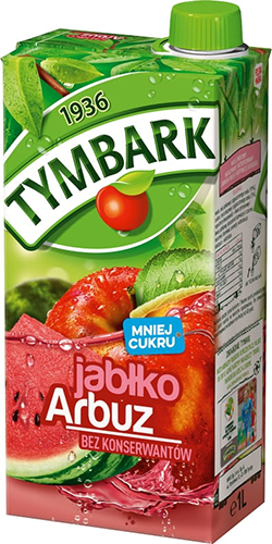 TYMBARK APPLE WATERMELON DRINK 1L - Smakołyk - Polish grocery store in ...