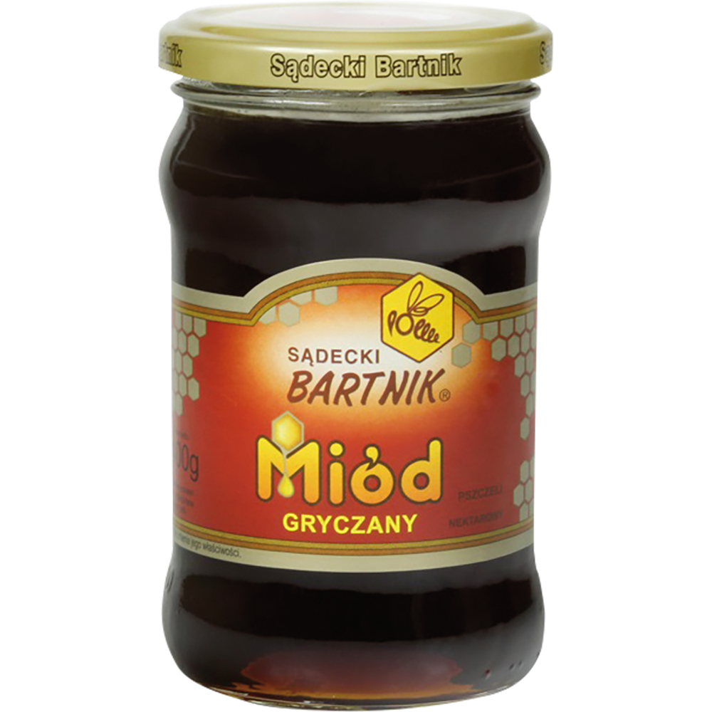 BARTNIK BUCKWHEAT BEE HONEY 400G - Smakołyk - Polish grocery store in ...