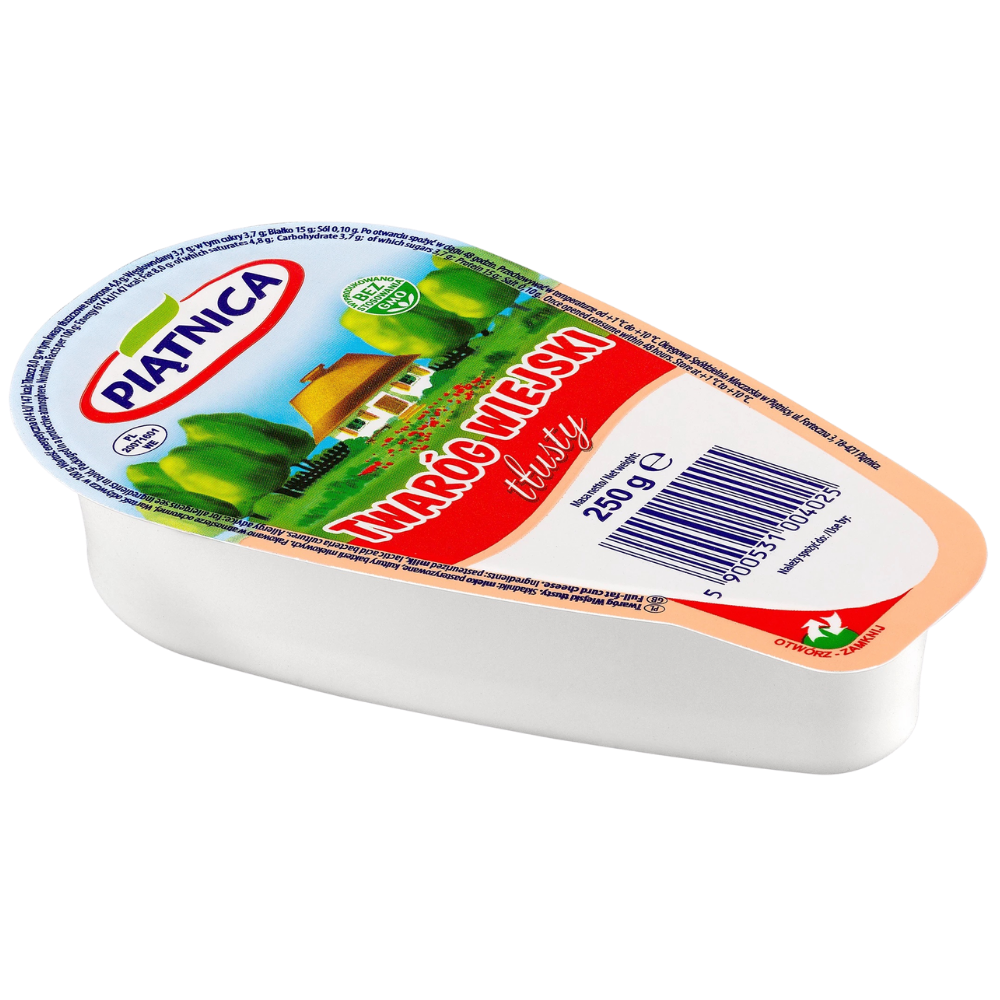 OSM PIATNICA FAT CURD CHEESE 250G - Smakołyk - Polish grocery store in ...